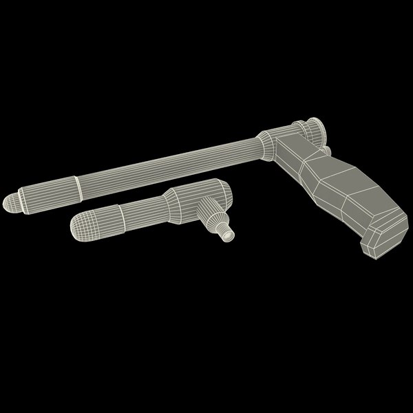 3d medical proctoscope model