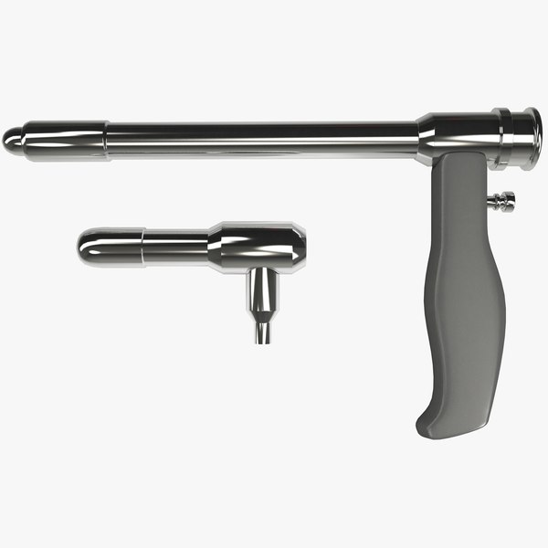 3d medical proctoscope model