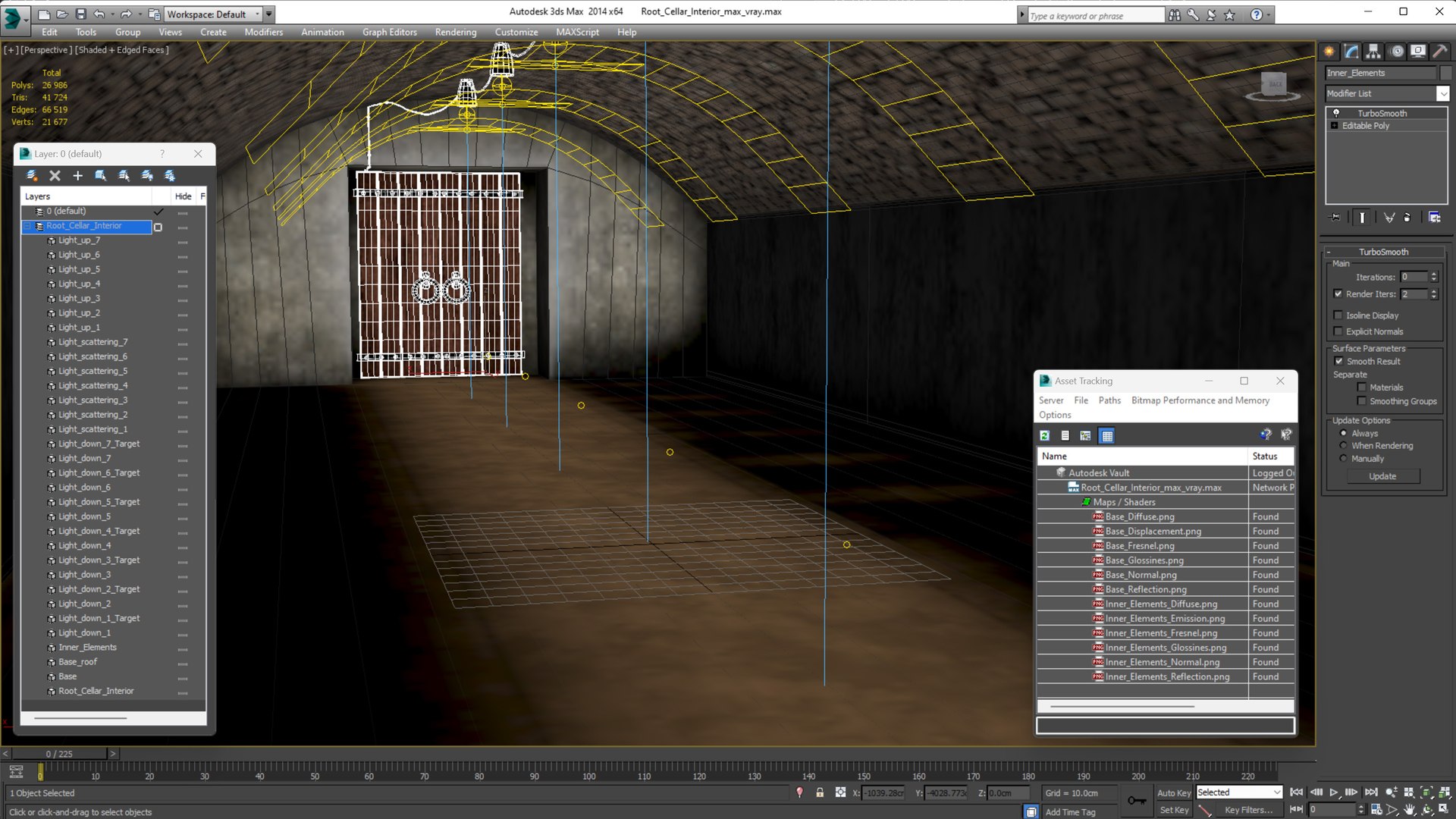 3D Root Cellar Interior - TurboSquid 2164102