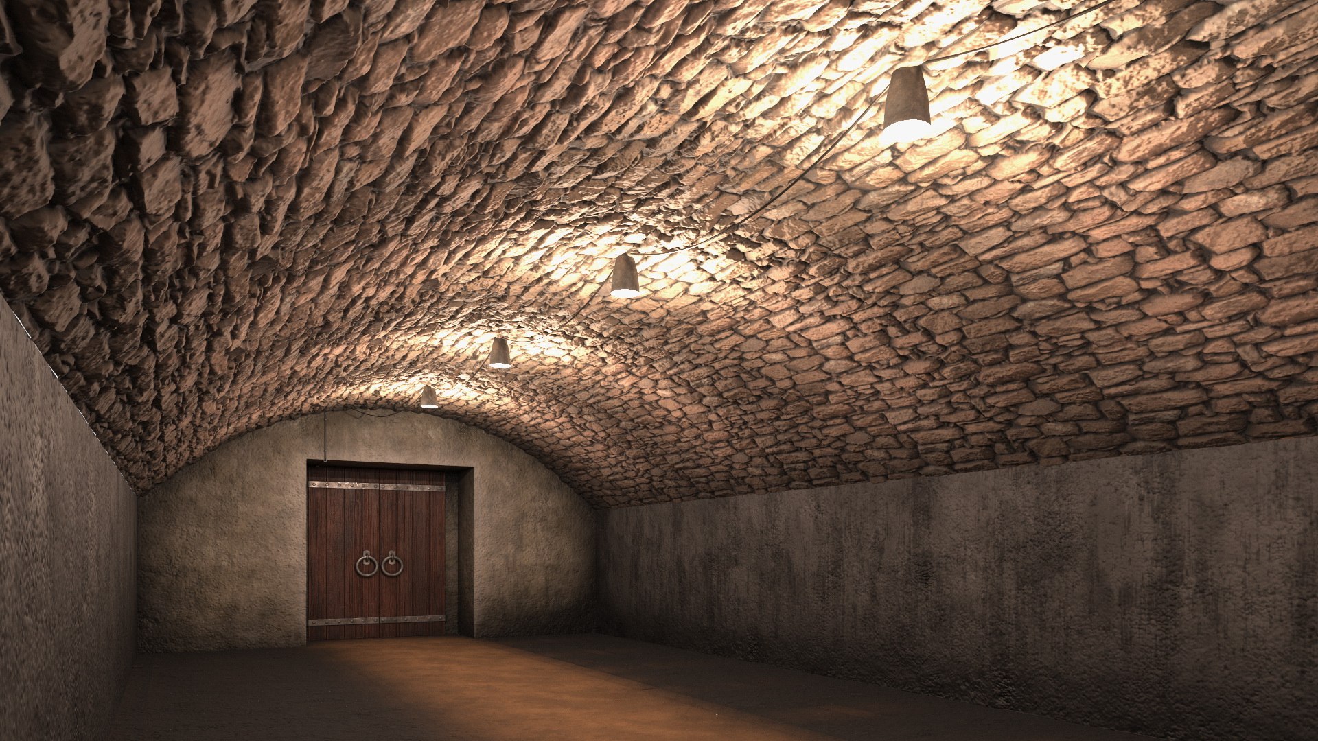 3D Root Cellar Interior - TurboSquid 2164102