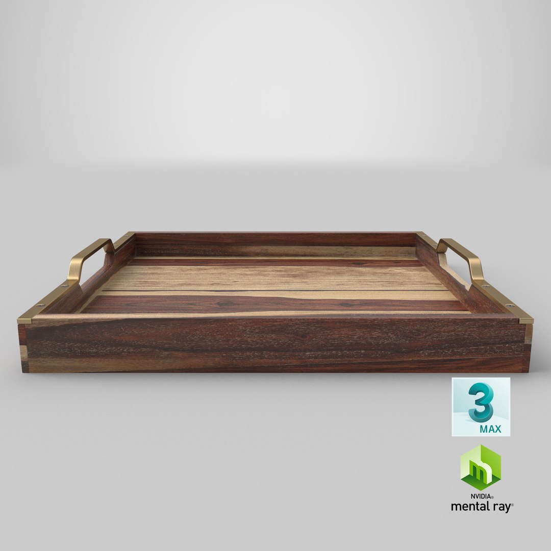 3D Model Contemporary Tray - TurboSquid 1271713