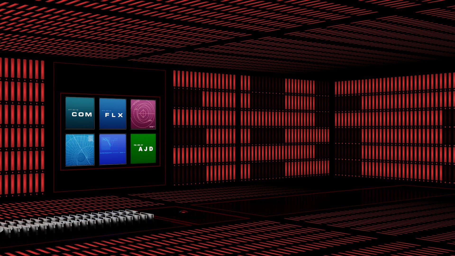 2001 Space Odyssey Hal 9000 Room 3D - TurboSquid 1817956