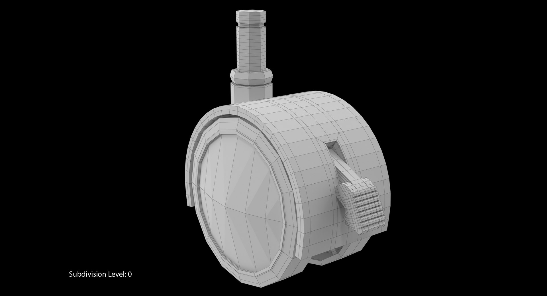 Caster Wheel 3D Model - TurboSquid 1269239
