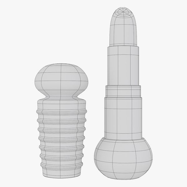 lipstick lips 3d model