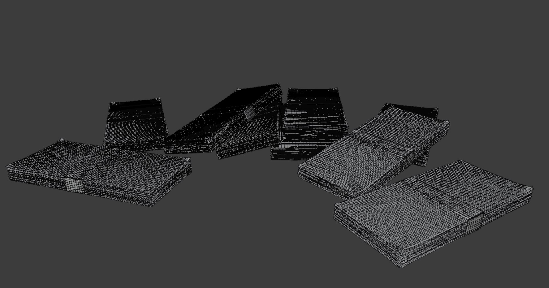 Stack Money Dollars 3D Model - TurboSquid 1677569