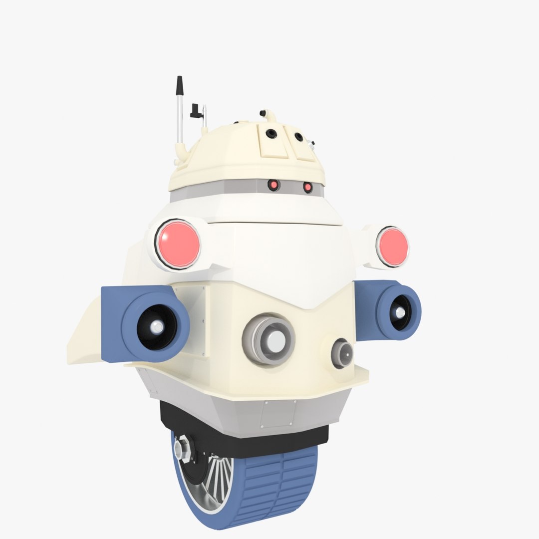 Robot Character 3d Max