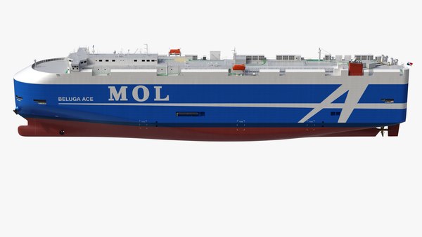 MOL Beluga Ace Vehicles Carrier model - TurboSquid 1760046