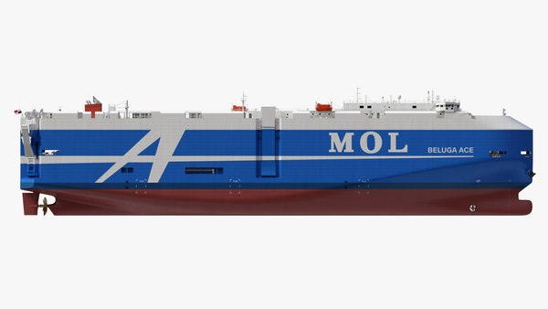MOL Beluga Ace Vehicles Carrier model - TurboSquid 1760046