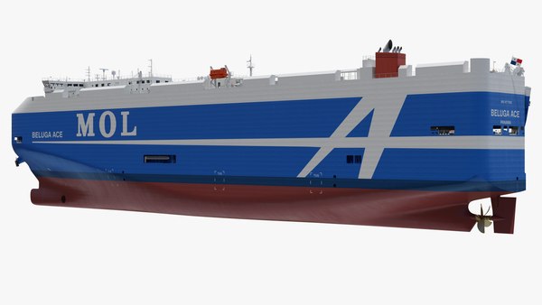 MOL Beluga Ace Vehicles Carrier model - TurboSquid 1760046