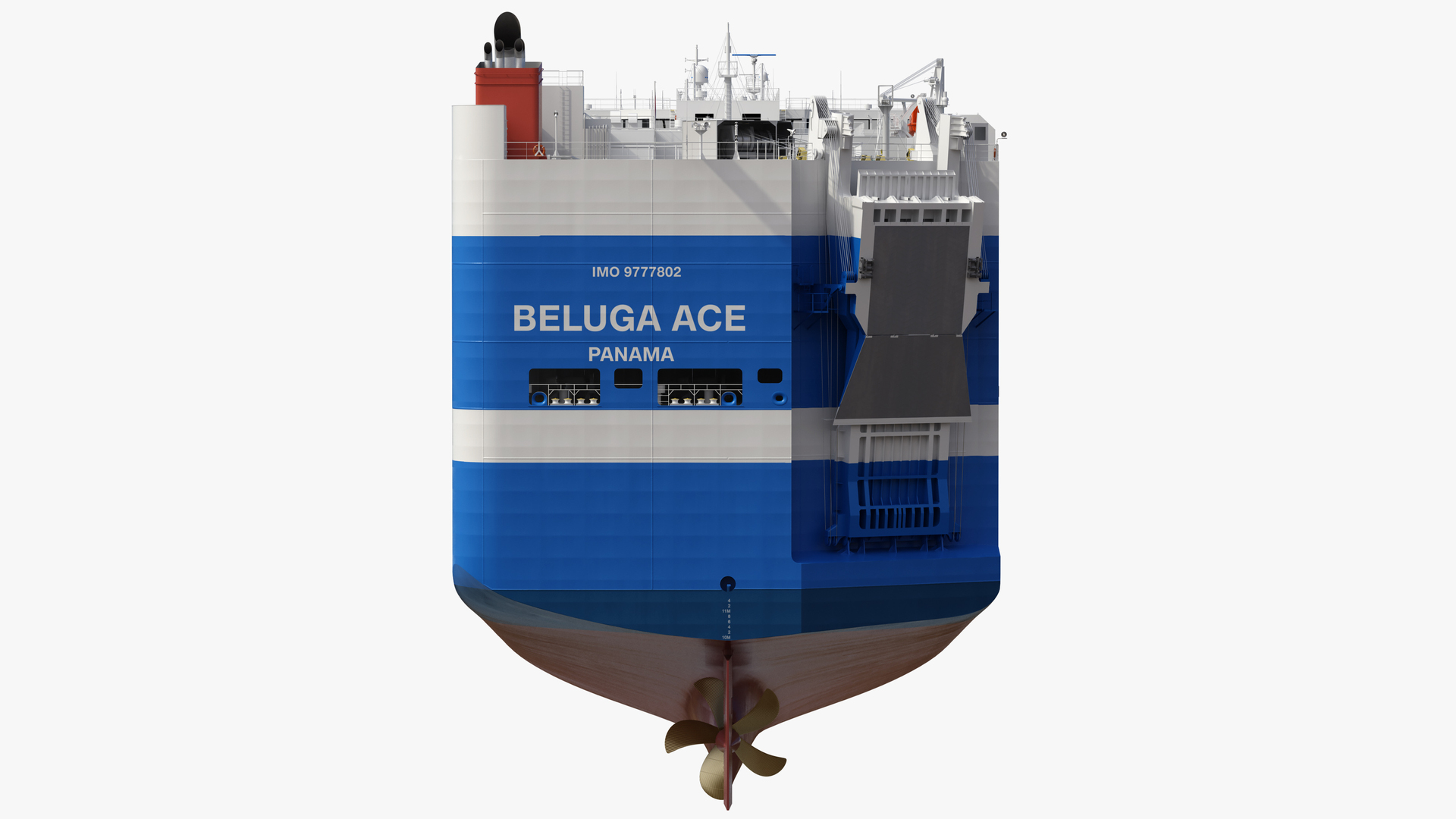 MOL Beluga Ace Vehicles Carrier model - TurboSquid 1760046