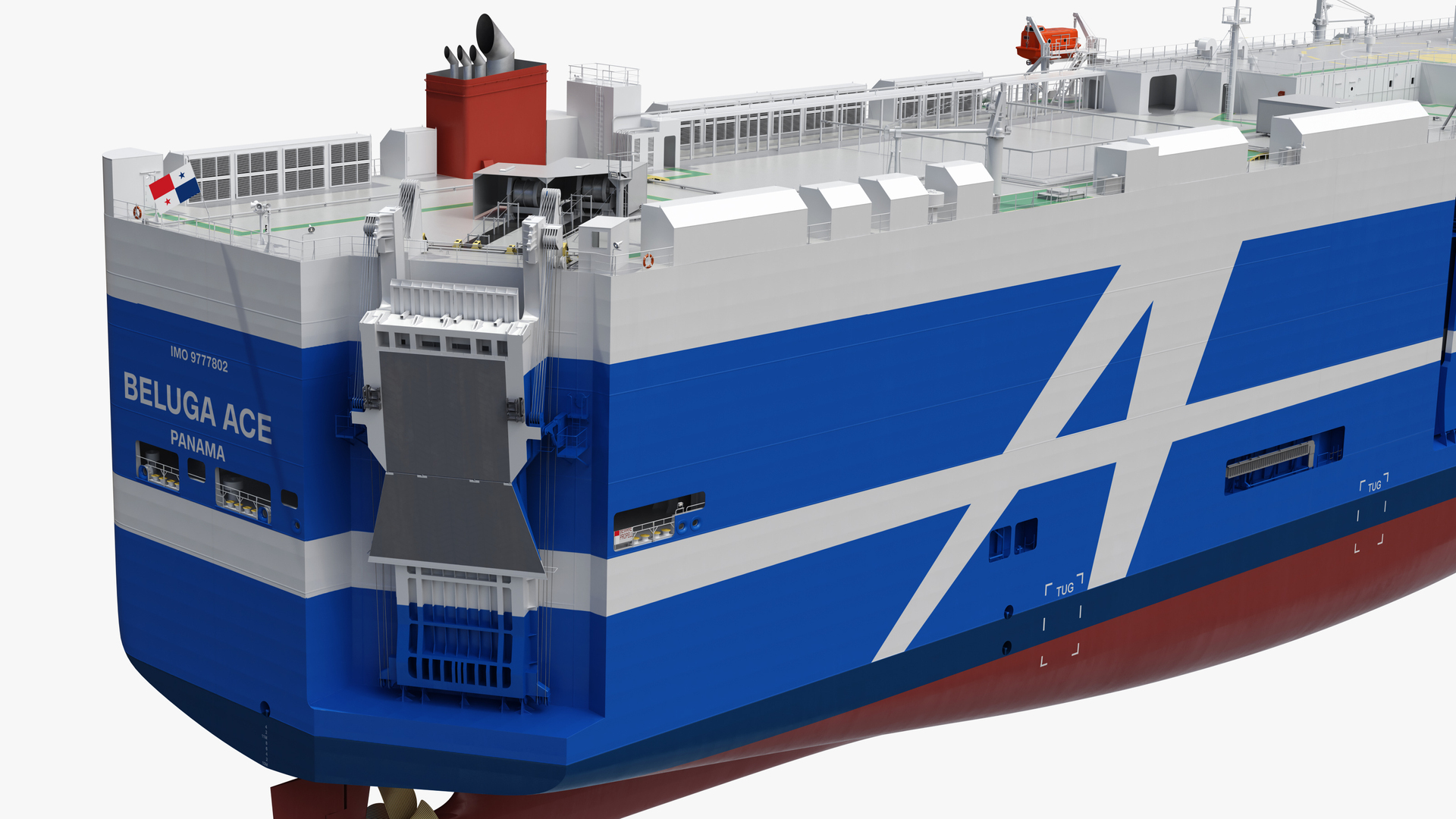 MOL Beluga Ace Vehicles Carrier model - TurboSquid 1760046