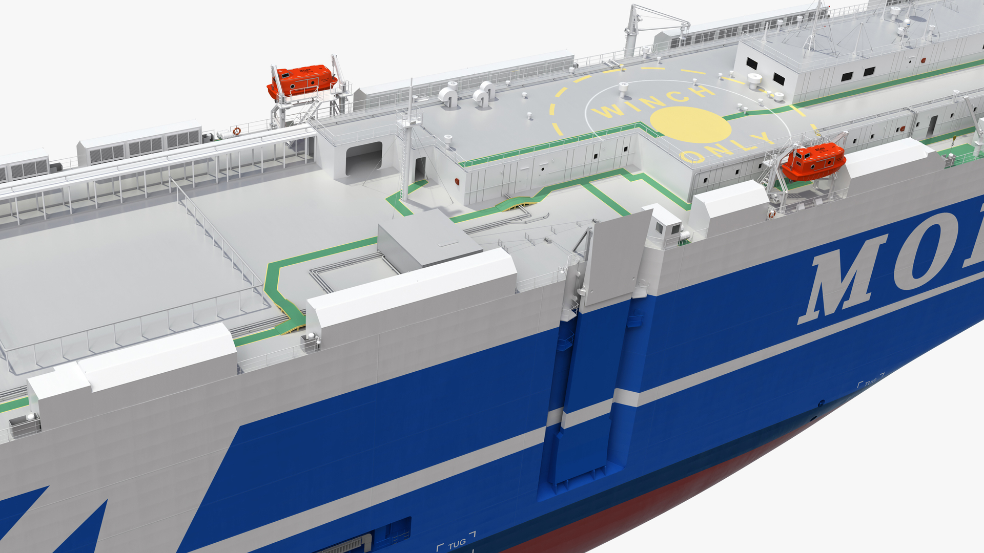 MOL Beluga Ace Vehicles Carrier model - TurboSquid 1760046