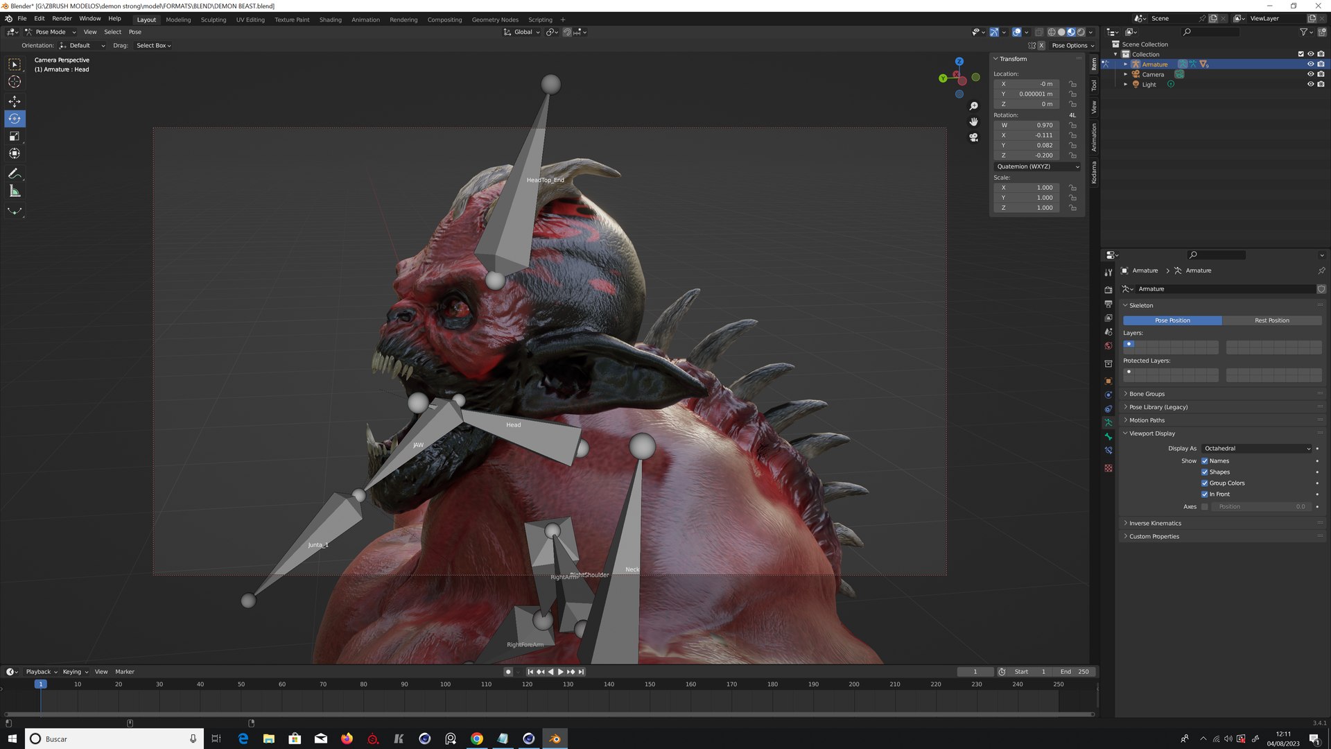 3D BELIAL DEMON - TurboSquid 2106084