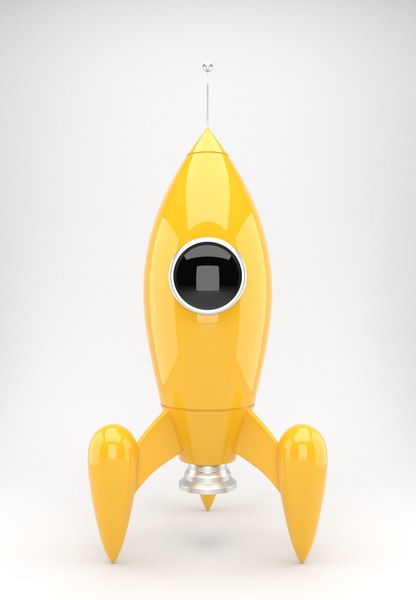 Toy Rocket 3D Models for Download | TurboSquid