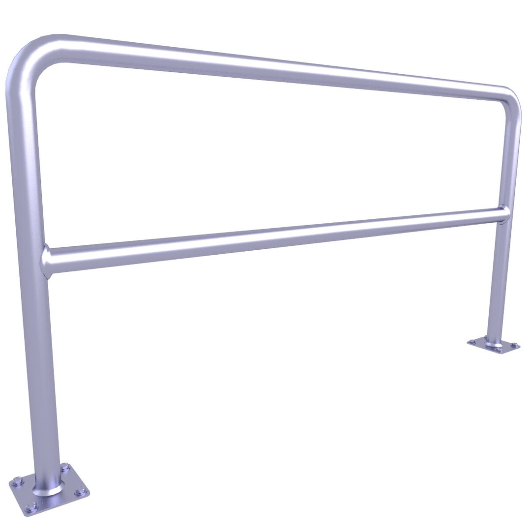 Outdoor Steel Handrail 1 3D Model - TurboSquid 2097057