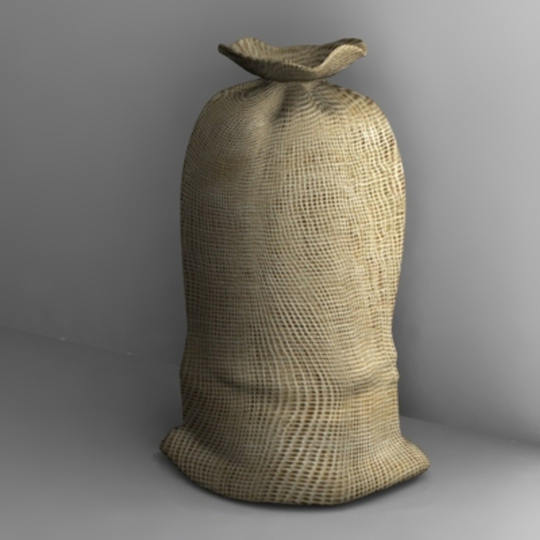 Sack Burlap 3d 3ds