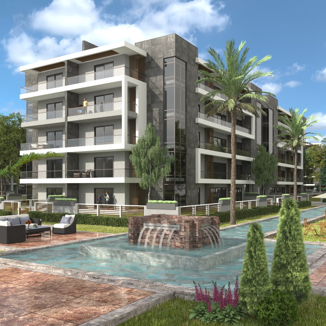 Condo Model - TurboSquid 2176133