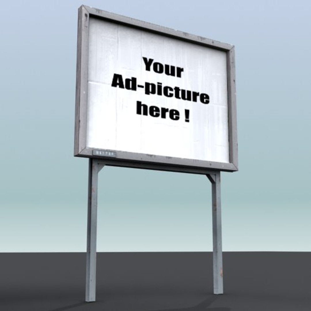 3ds Poster Advertising 4x3