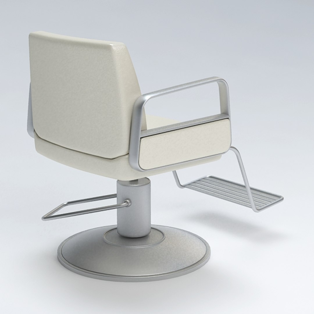 3D barber chair model - TurboSquid 901480