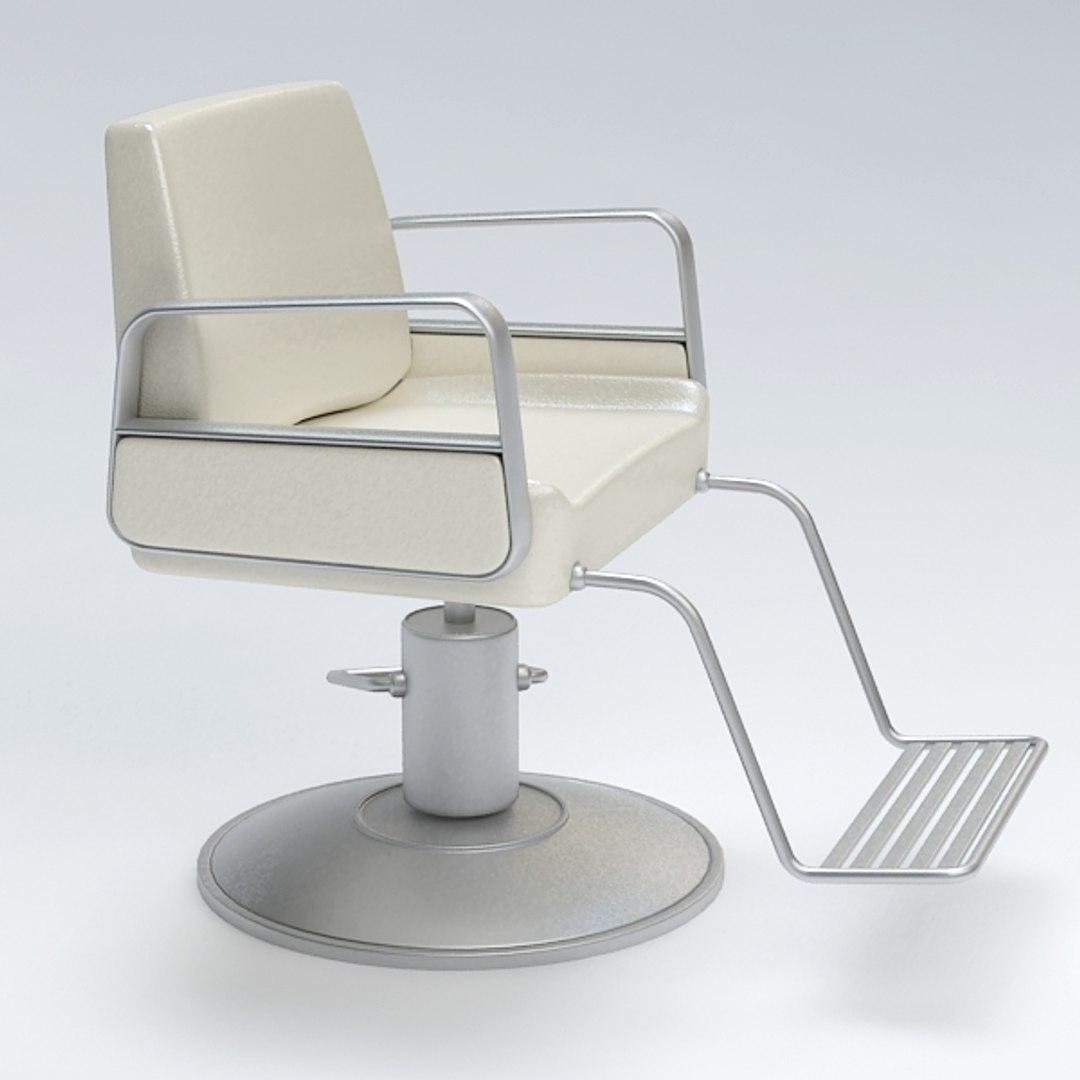 3D barber chair model - TurboSquid 901480