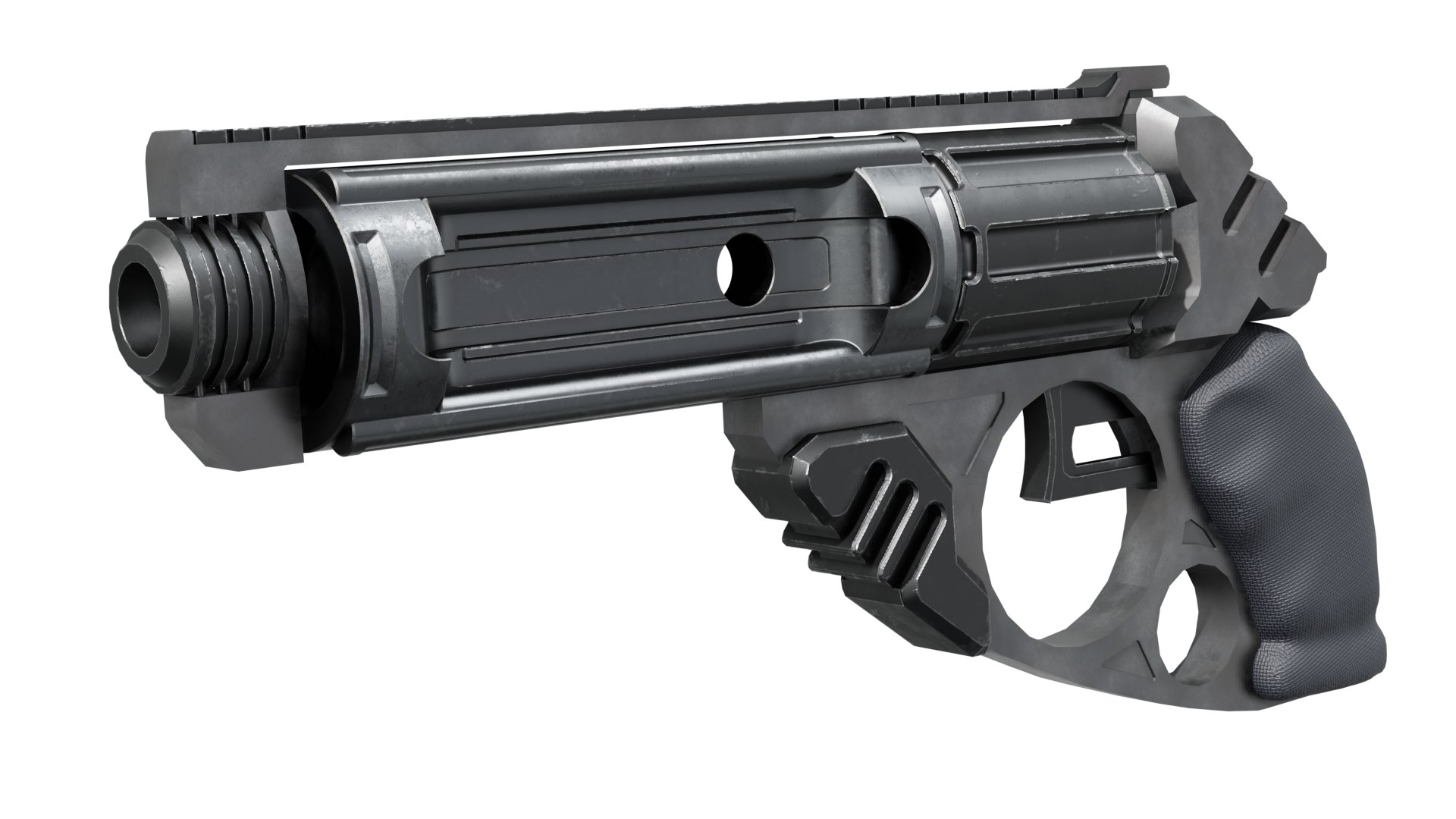 3D gun model with texture 3D - TurboSquid 2123385