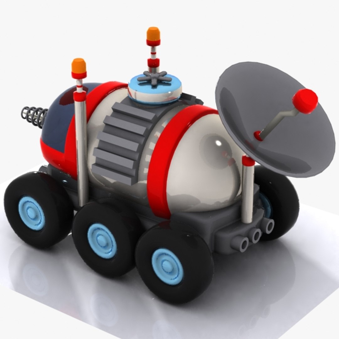 max cartoon space car