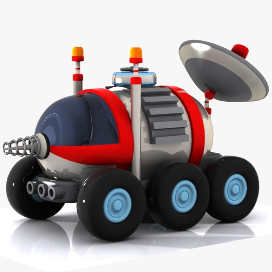 max cartoon space car