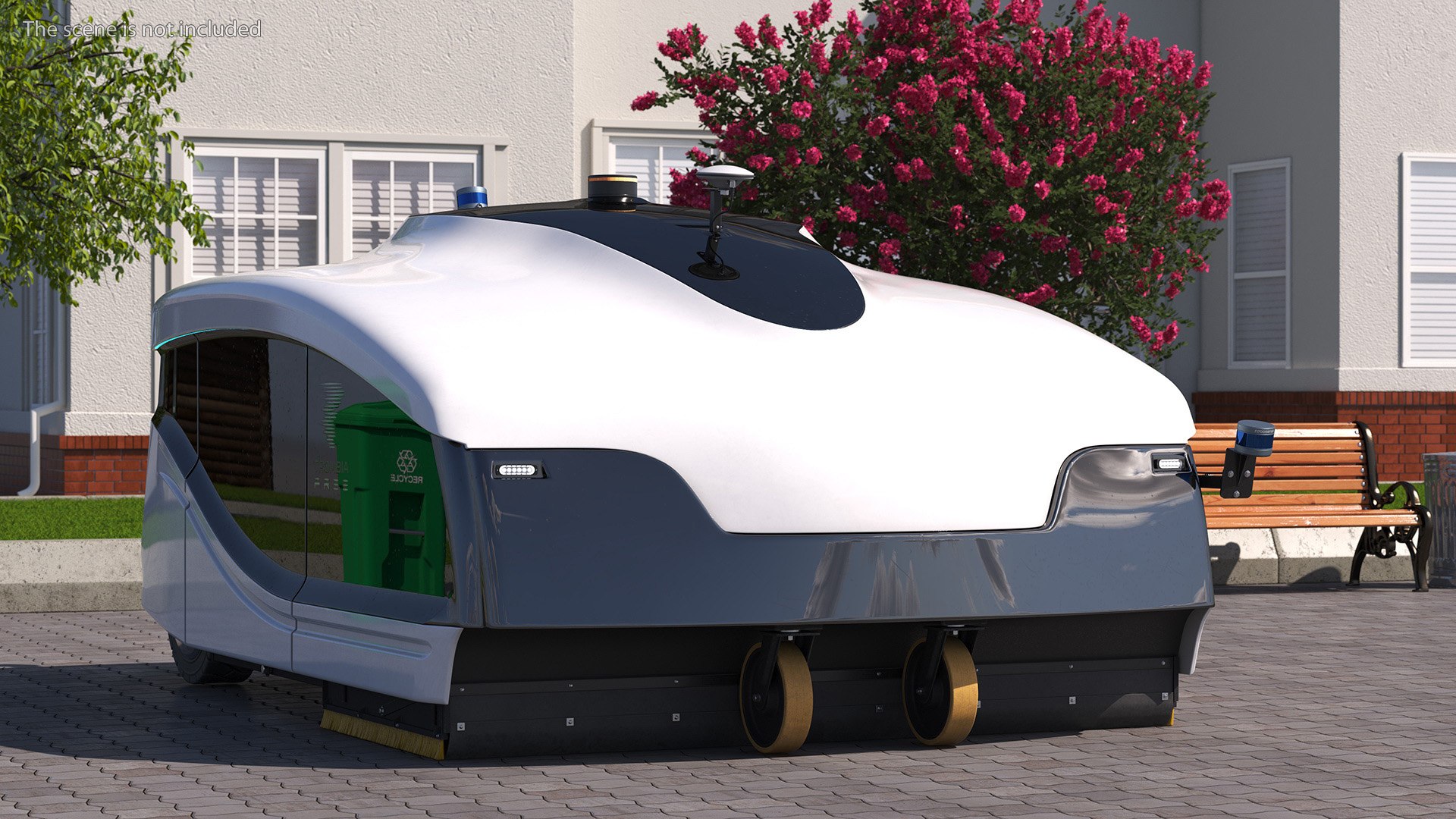 3D Autonomous Electric Sweeper Trombia Free model - TurboSquid 2178905