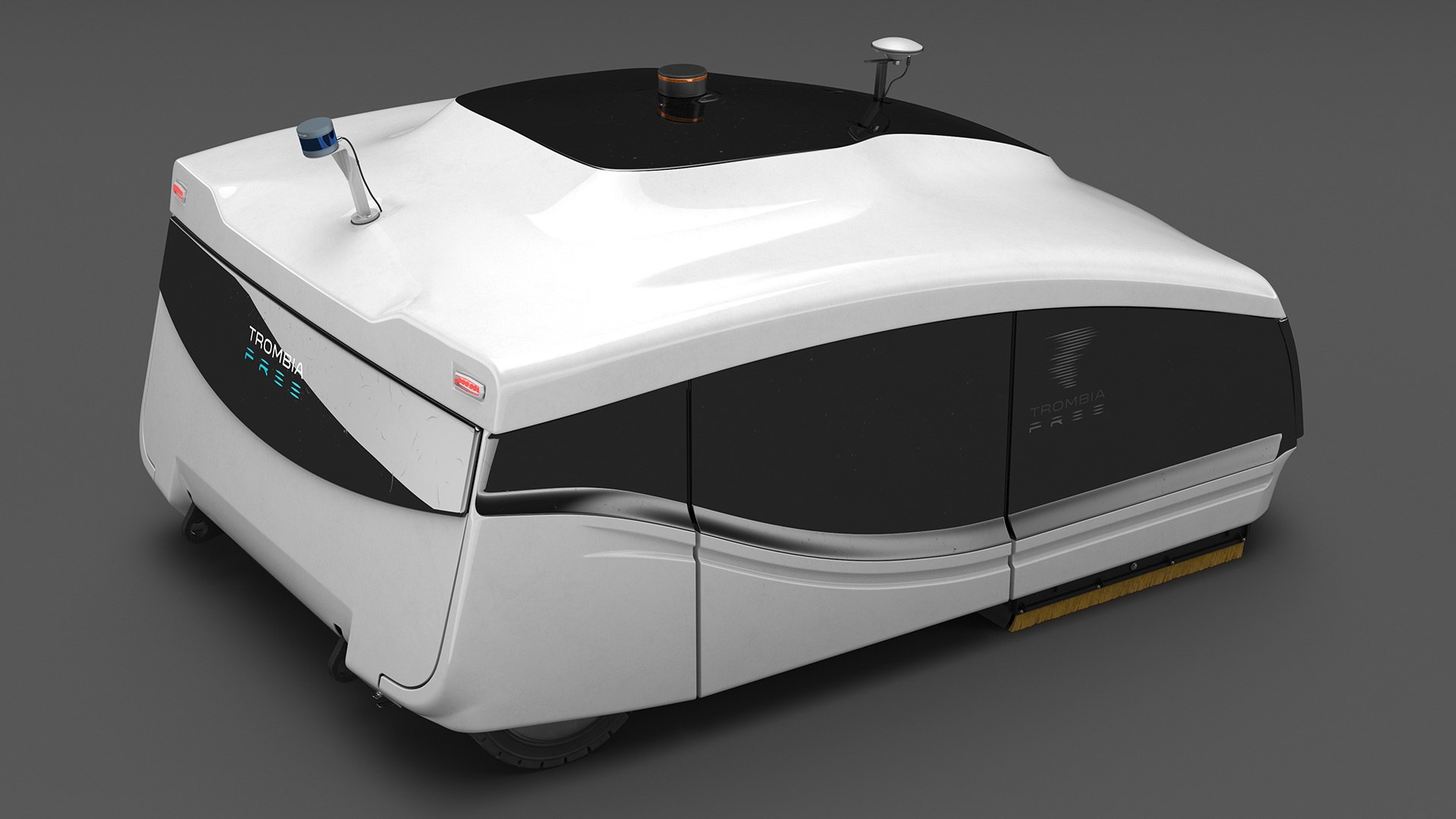 3D Autonomous Electric Sweeper Trombia Free model - TurboSquid 2178905