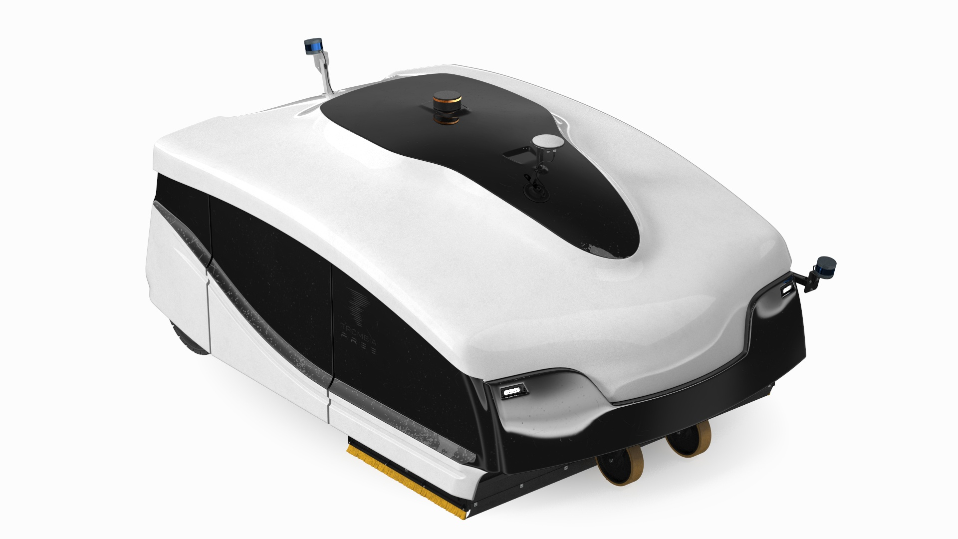 3D Autonomous Electric Sweeper Trombia Free model - TurboSquid 2178905