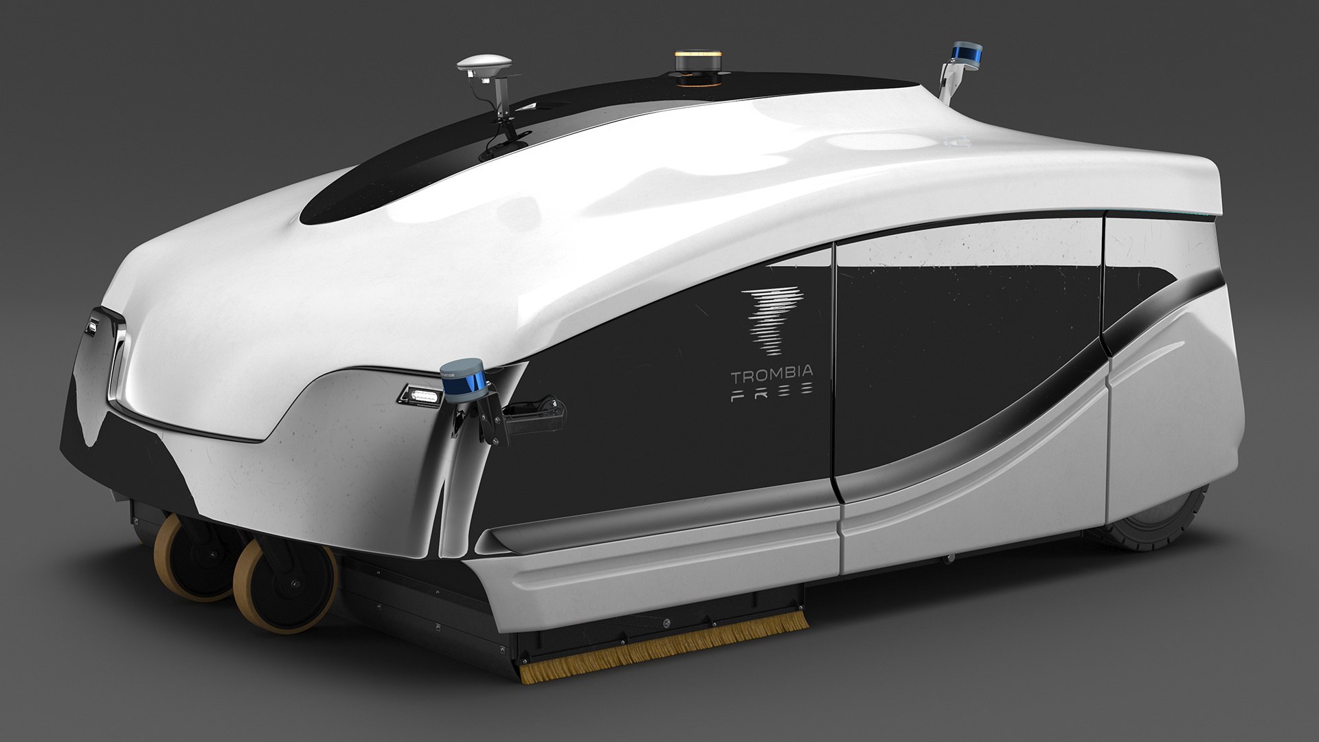 3D Autonomous Electric Sweeper Trombia Free model - TurboSquid 2178905