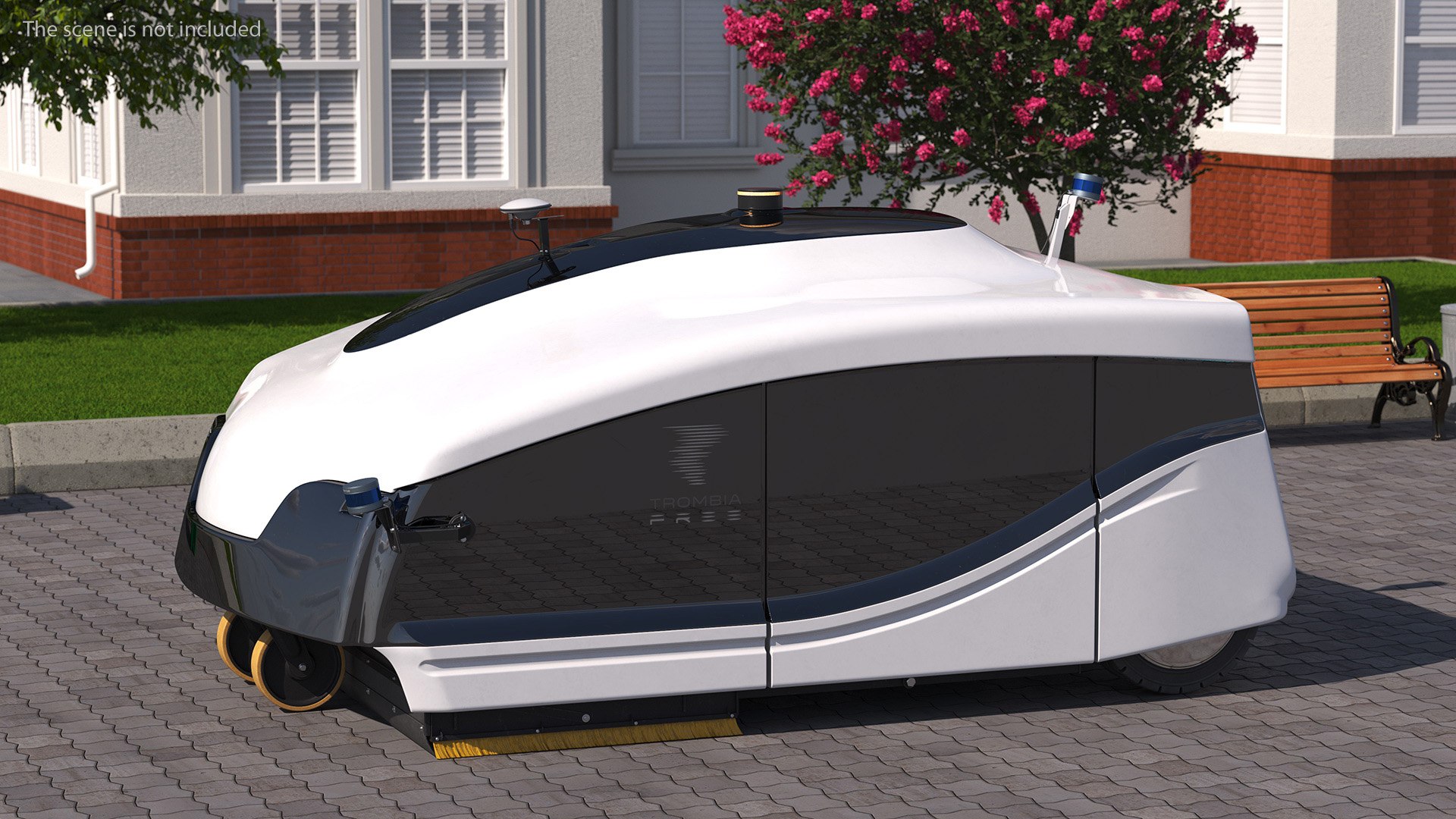 3D Autonomous Electric Sweeper Trombia Free model - TurboSquid 2178905