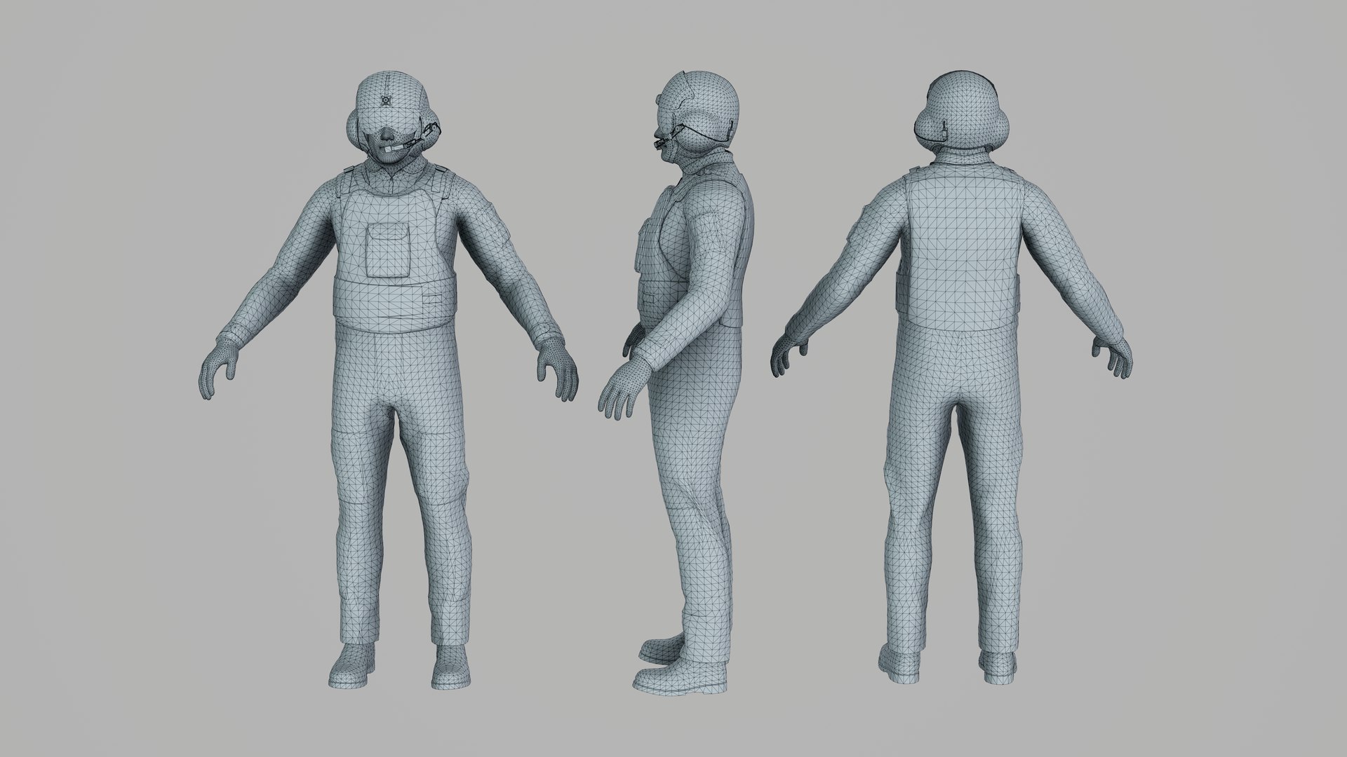 Pilot 3D Model - TurboSquid 2325312