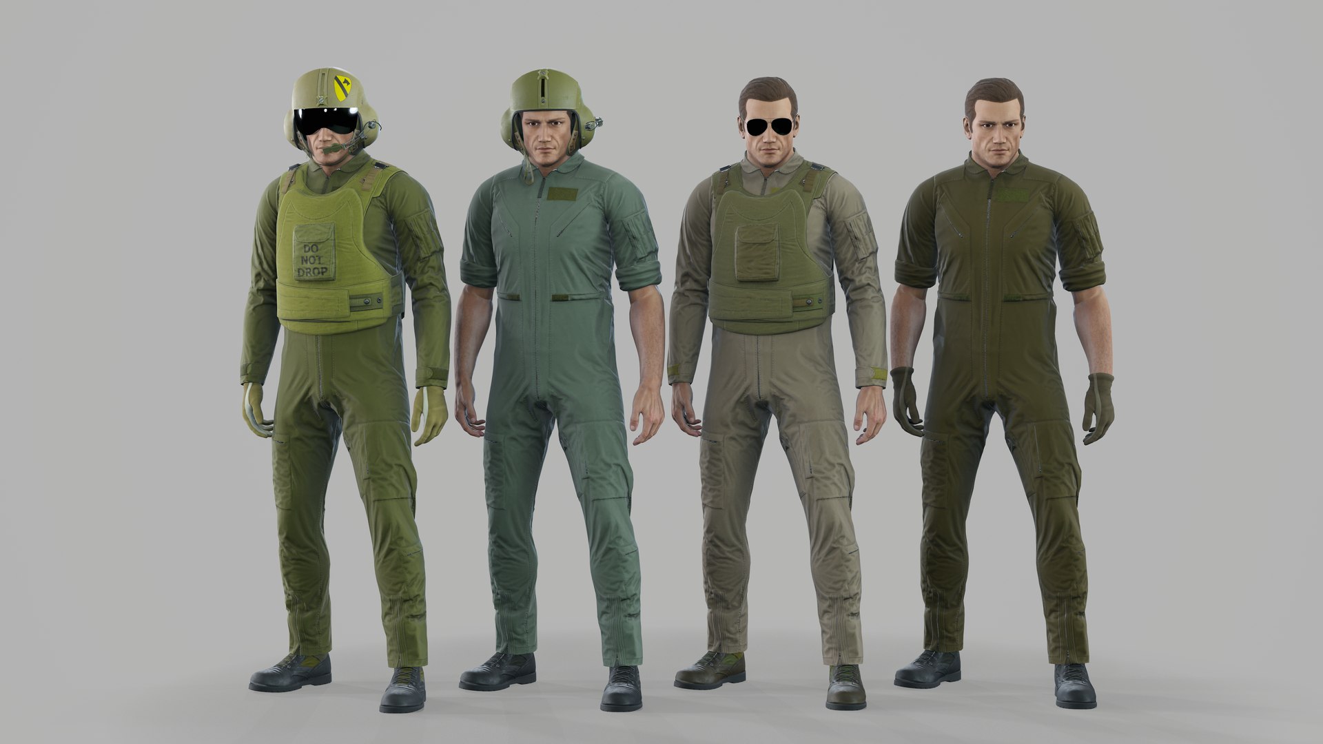 Pilot 3D Model - TurboSquid 2325312