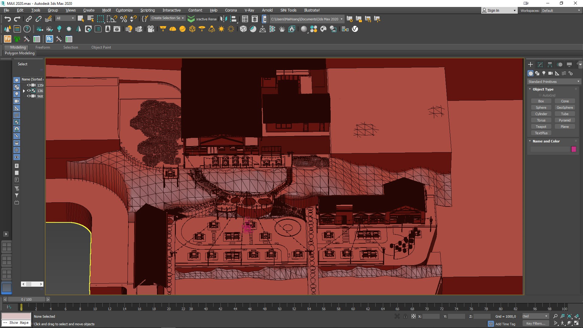 BBQ Restaurant - Eco Harmony Tower - Sneechvn - MAX FBX OBJ SKP Simlab Collada Blender 3D Model ...