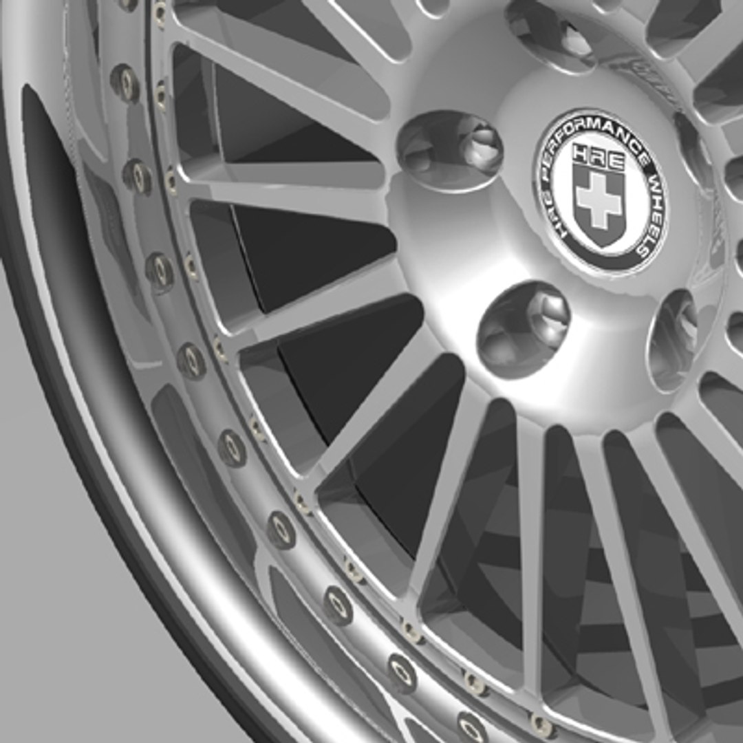 3d Hre 449r Wheel Tires Model