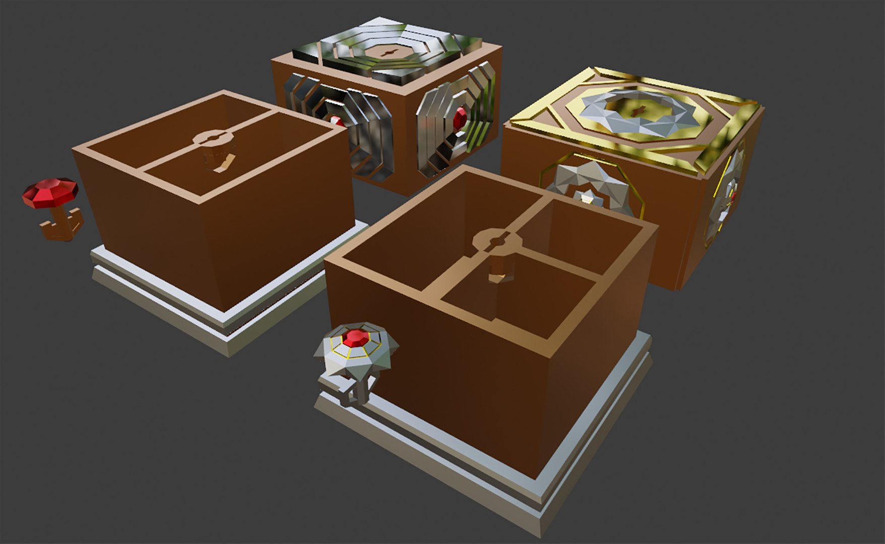 3D Puzzle Box - TurboSquid 1871451
