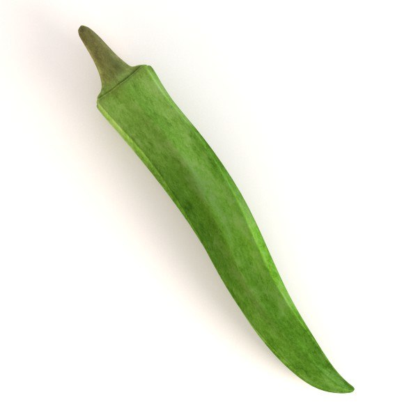 Okra 3D Models for Download | TurboSquid