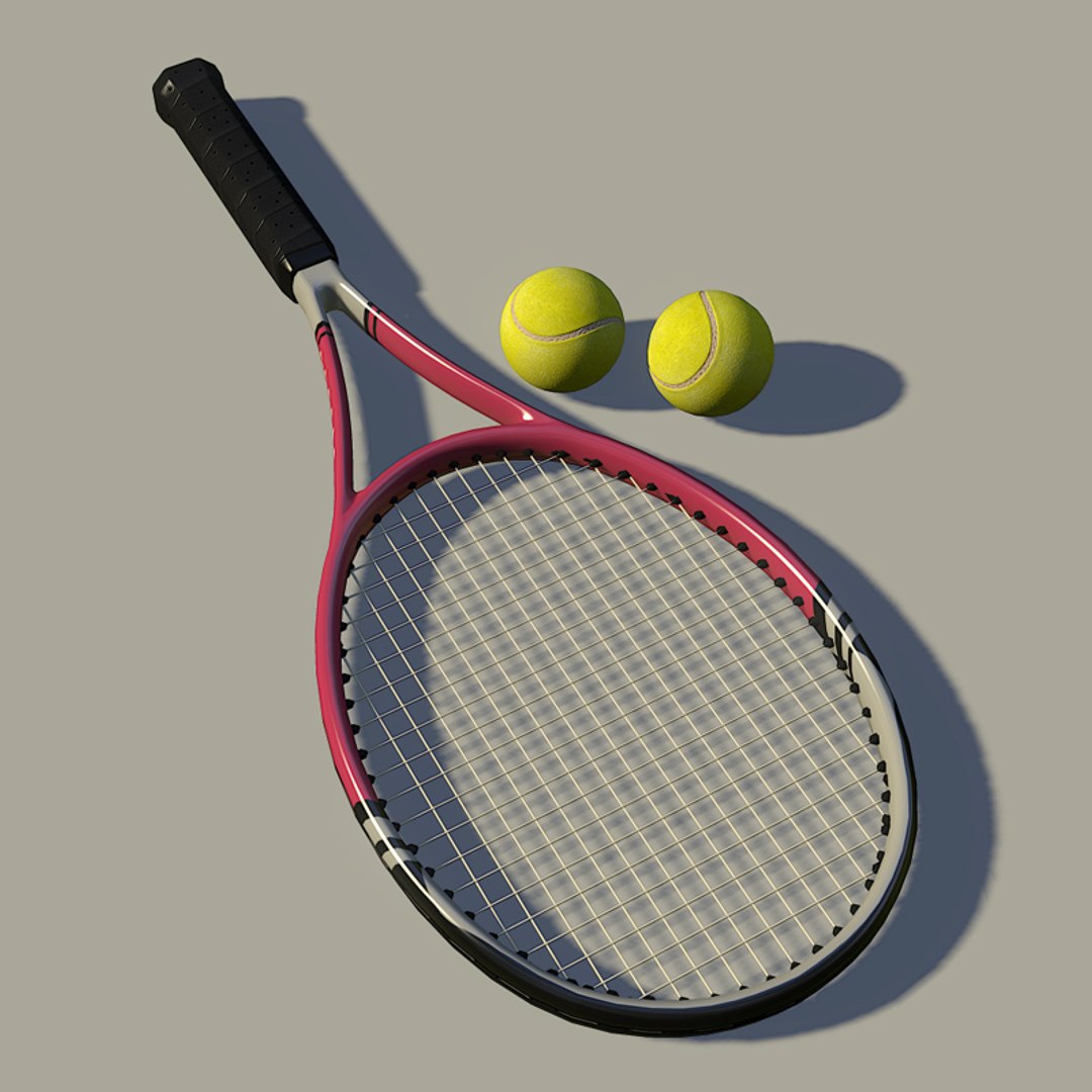 Tennis Player 3d Model