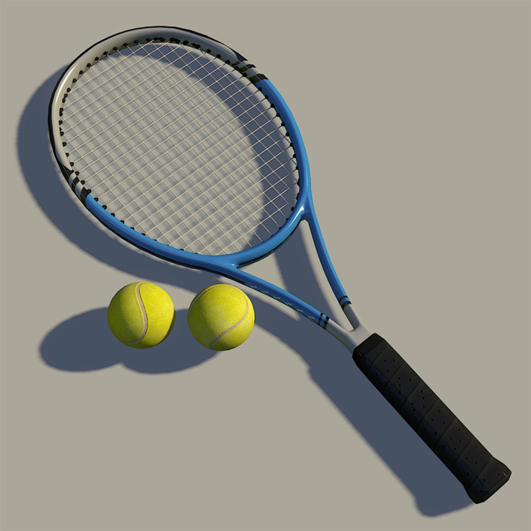Tennis Player 3d Model