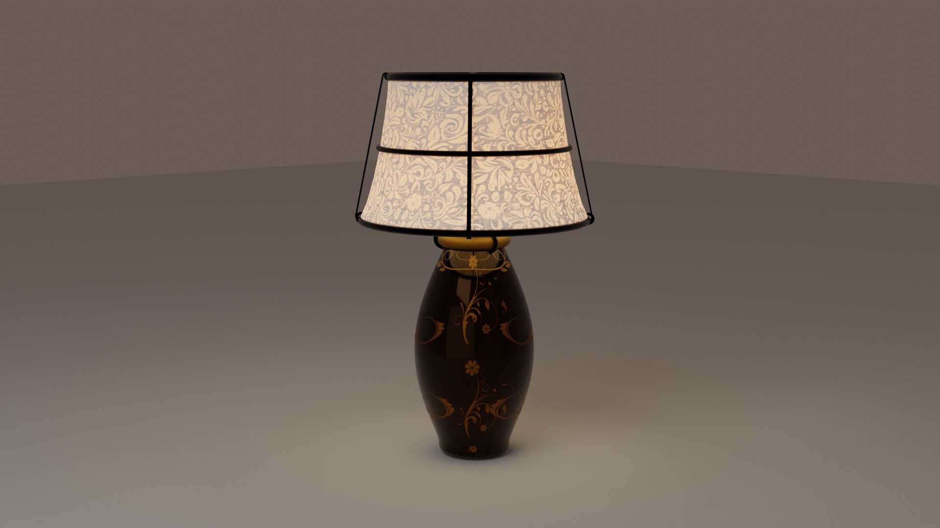 Table Side Lamp 3D Model - TurboSquid 2075204