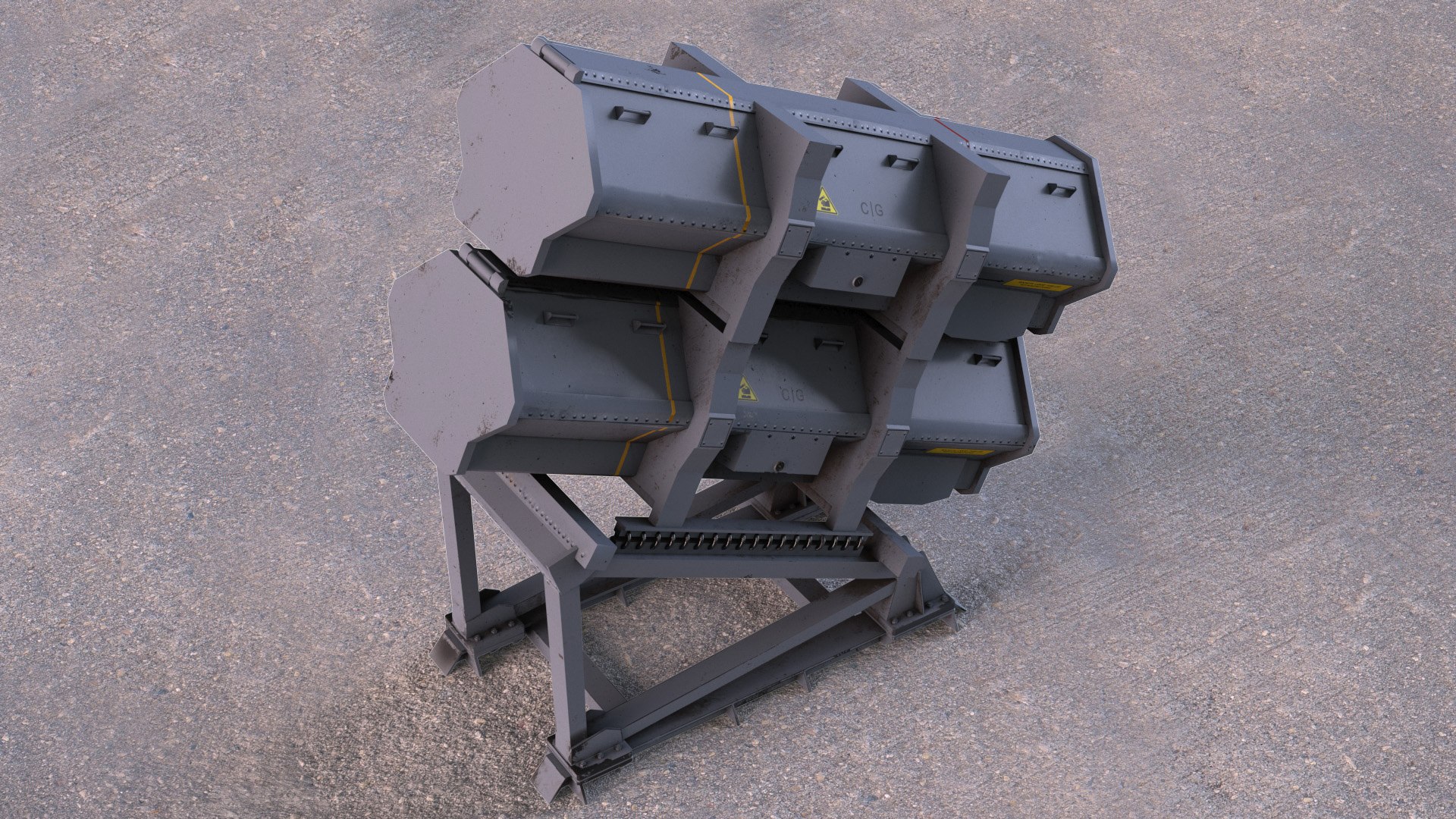 RBS 15 Missile Launcher 3D - TurboSquid 2034005