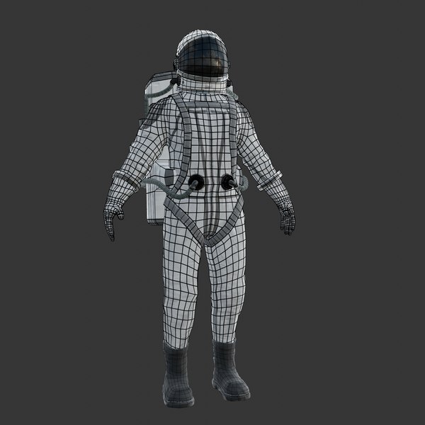 SpaceSuit - Astronaut - Sci Fi - ready for game 3D model - TurboSquid ...