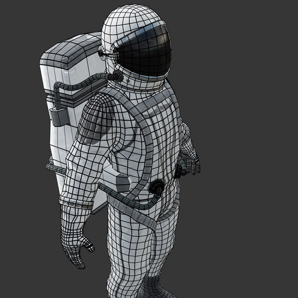 SpaceSuit - Astronaut - Sci Fi - ready for game 3D model - TurboSquid ...