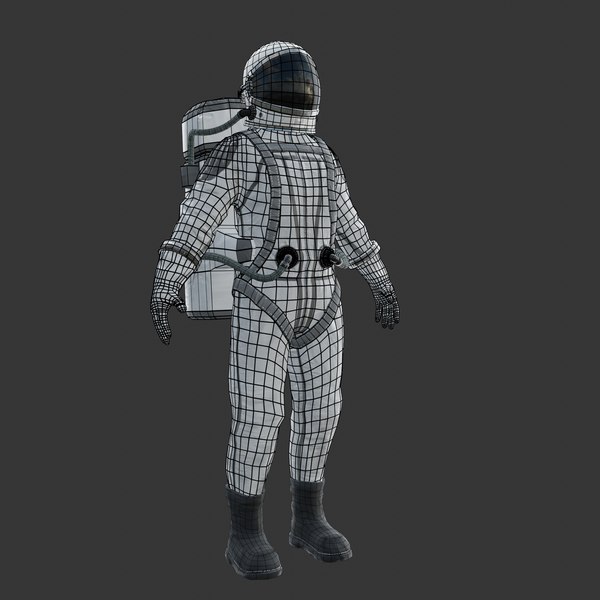 SpaceSuit - Astronaut - Sci Fi - ready for game 3D model - TurboSquid ...