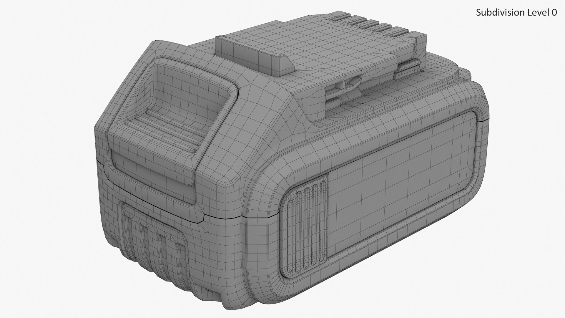 3D Li-Ion Battery For Power Tools Model - TurboSquid 1757382