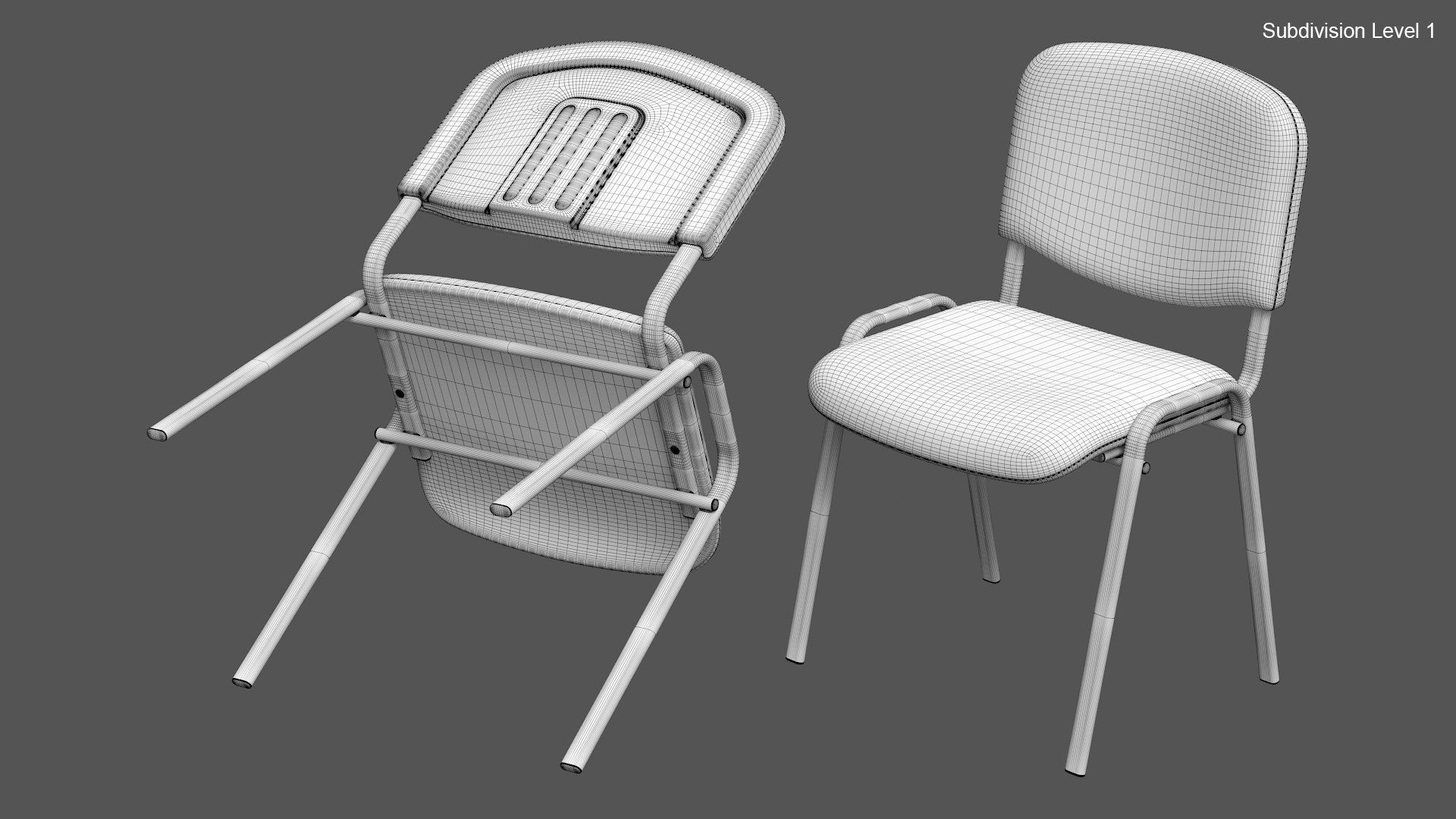 ISO Chair 3D - TurboSquid 2191078