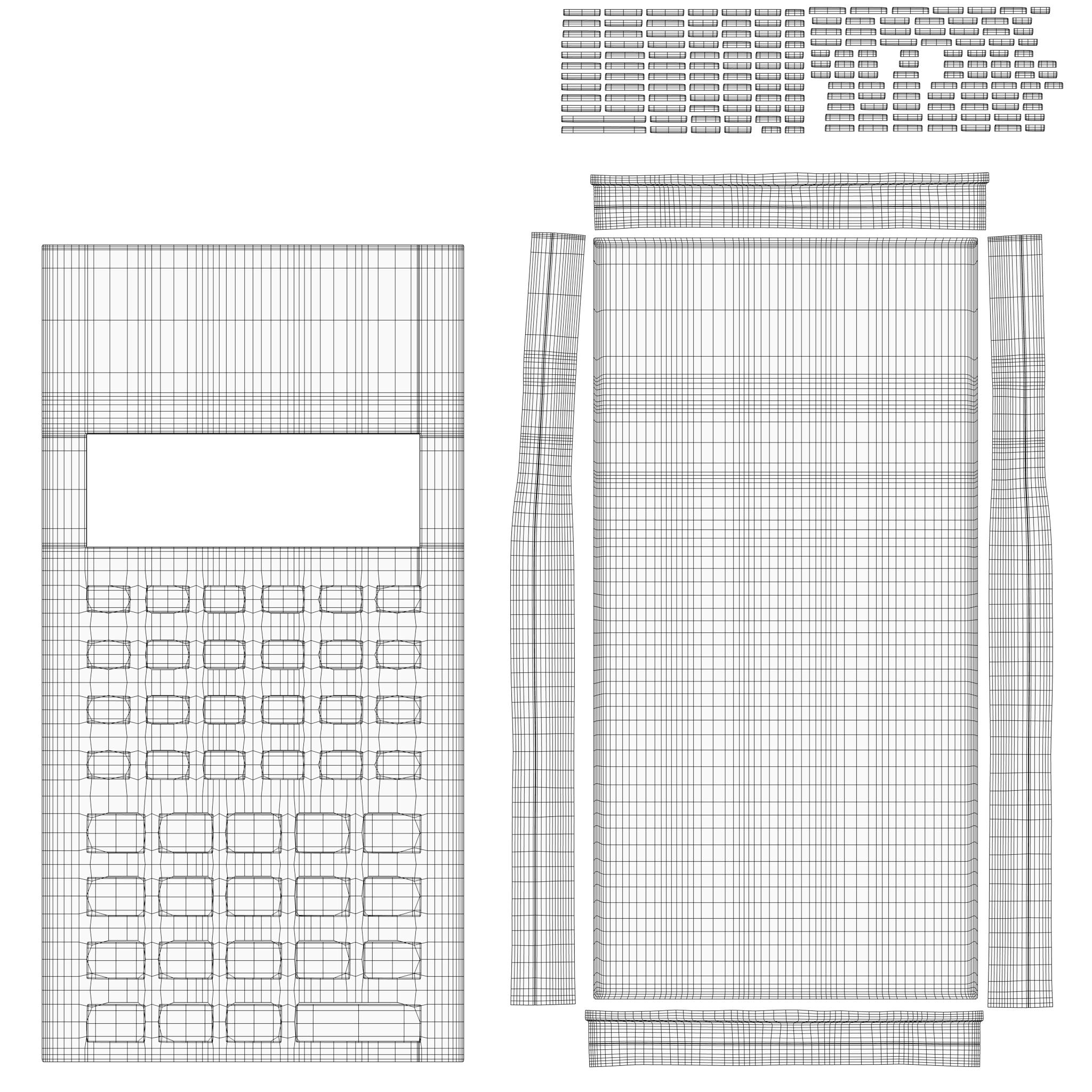 3D electronic calculator 3 - TurboSquid 1188987