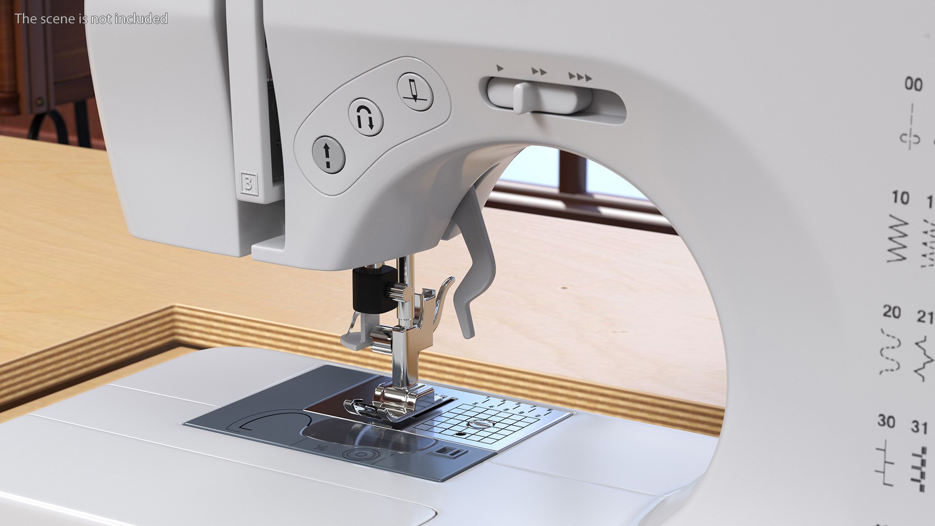 3D Computerized Sewing Machine - TurboSquid 2191818