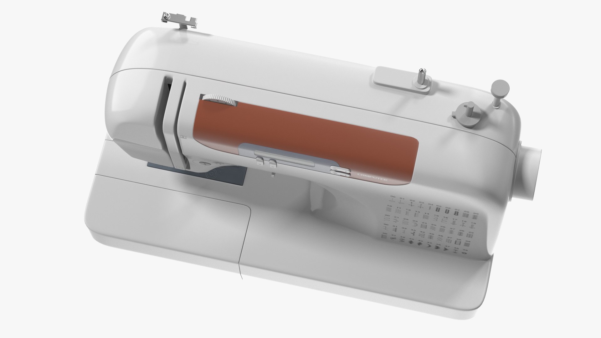 3D Computerized Sewing Machine - TurboSquid 2191818